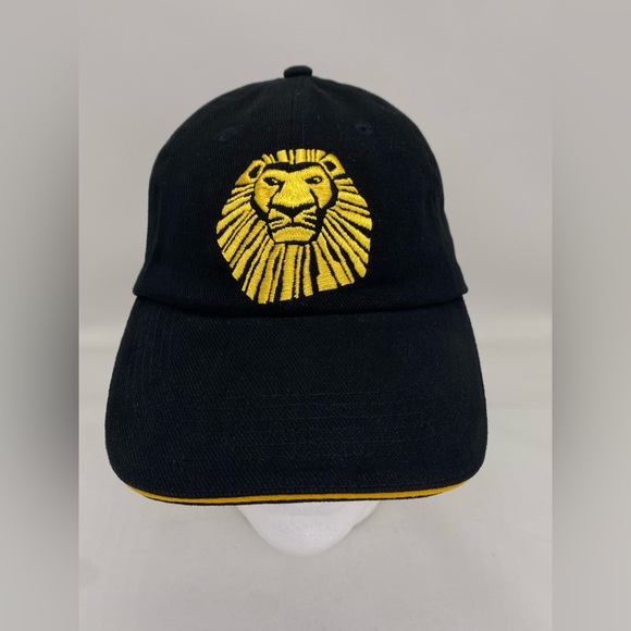 Disney | Accessories | Disney The Lion King Hat Black Adjustable Strap ...